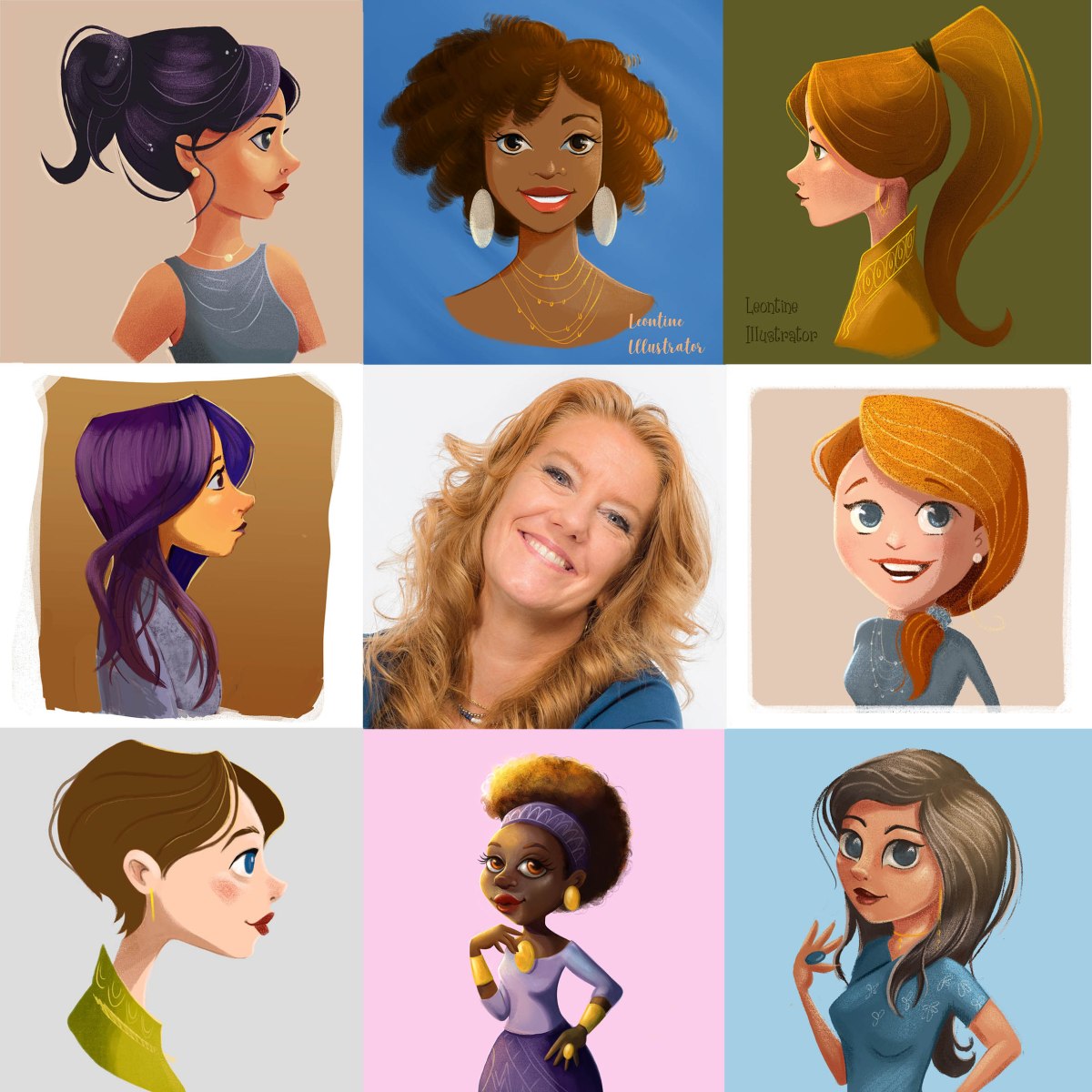 Art vs. Artist – leontine illustrator